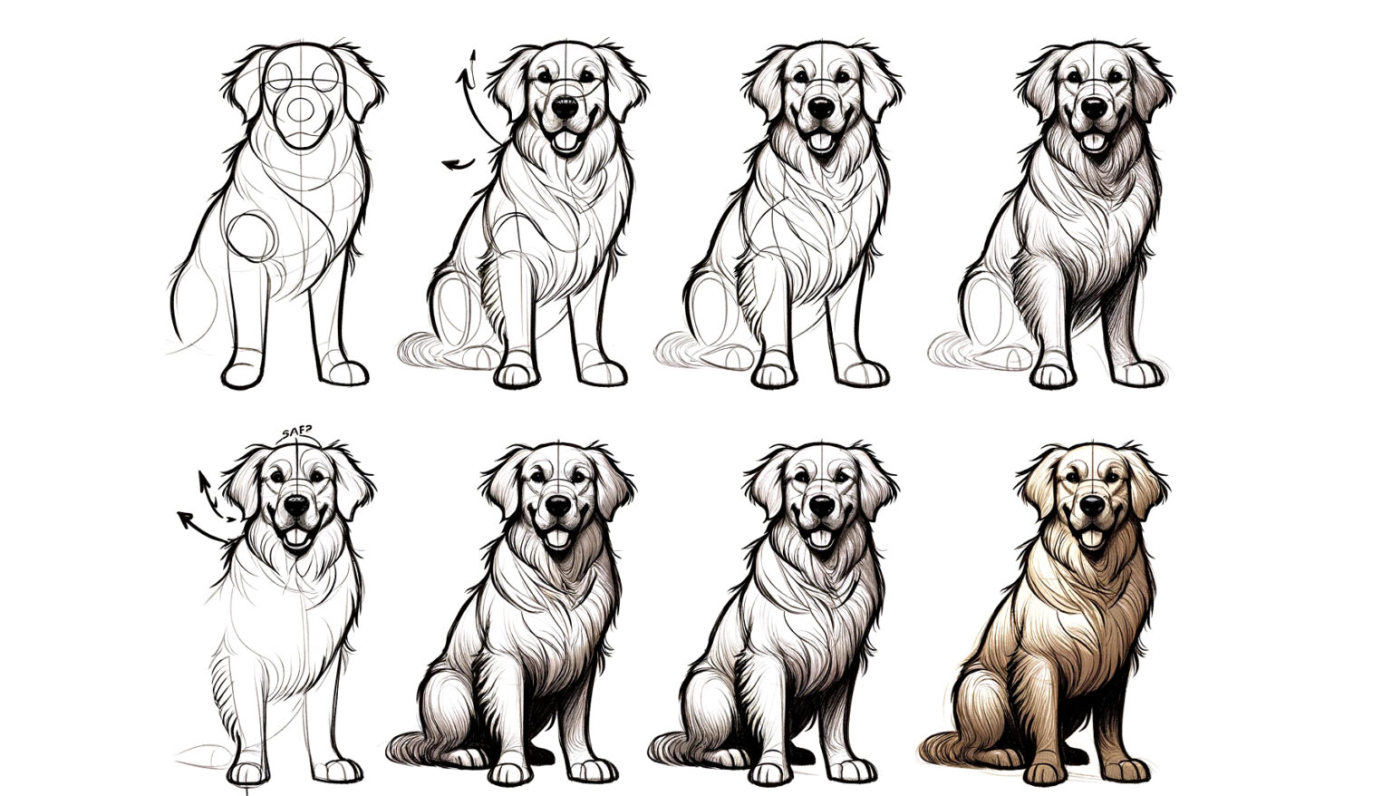 How to Draw a Dog: A Step-by-Step Guide | WhyGuy.com
